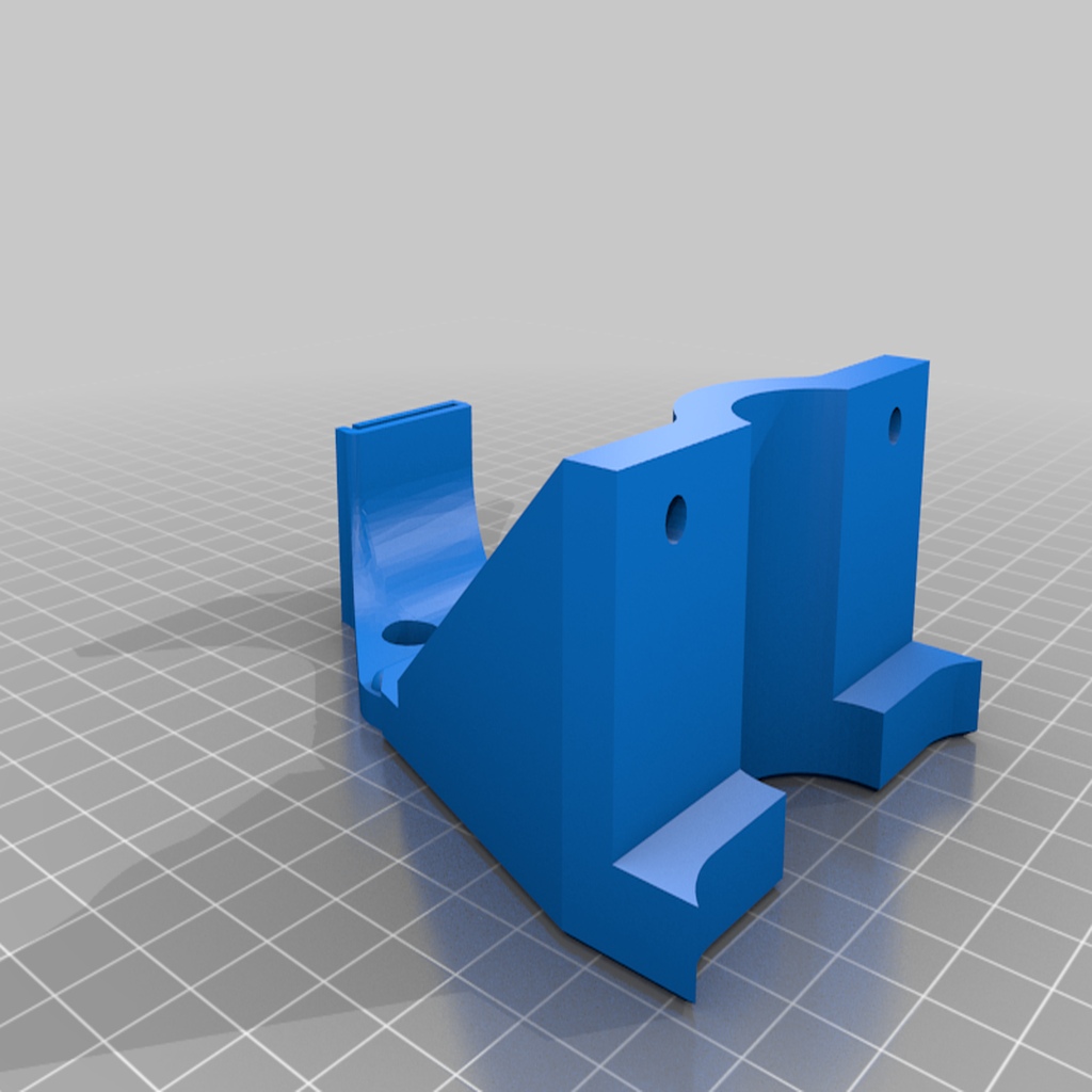 Free STL file MPCNC Burly Motor mount with Aluminum Angle for Cable ...