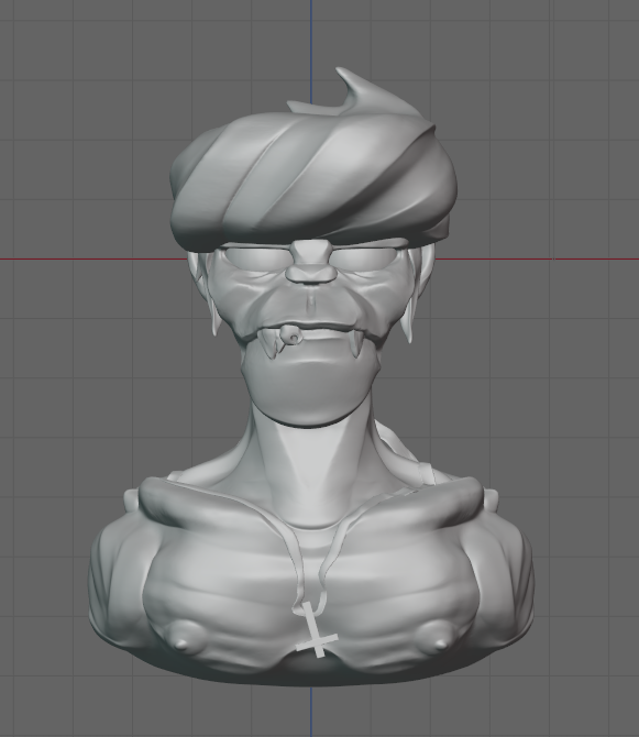 Free STL file Murdoc Bust・3D printing template to download・Cults