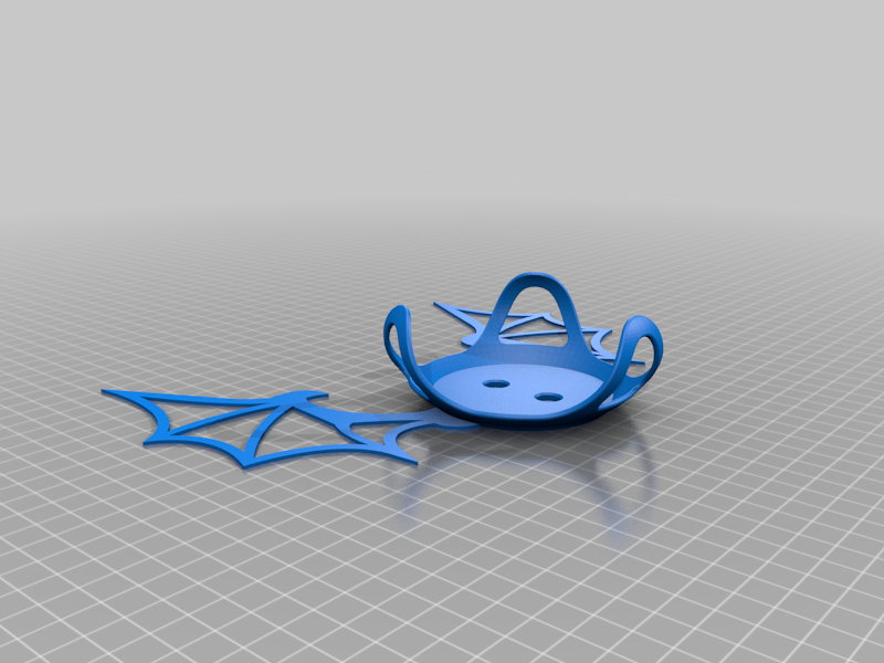 Free 3D file Google Mini - Batwing Wall Mount 🦇・3D printable model to ...