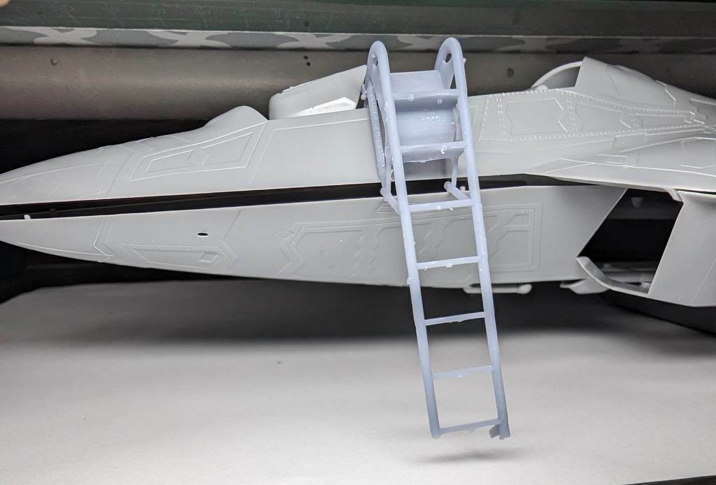 Free 3D file F22 boarding ladder 🪜・Object to download and to 3D print・Cults