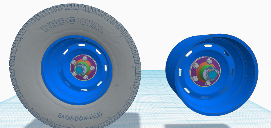 Free 3D file American Motors Rally Rims・3D print object to download・Cults