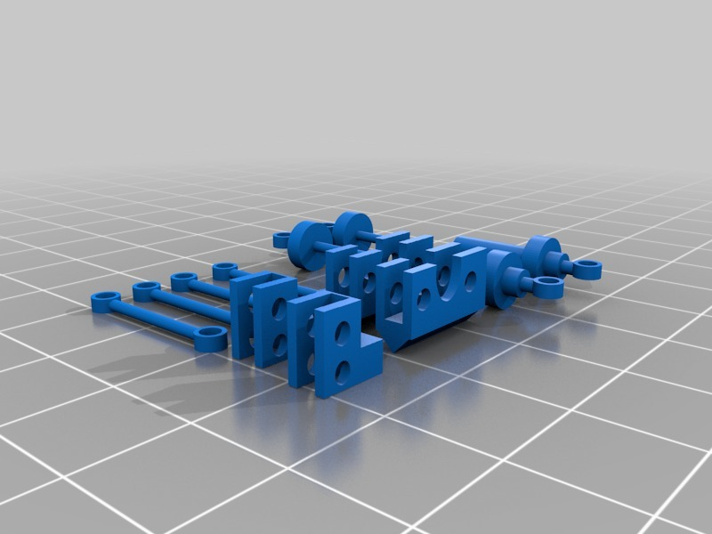 Free 3D file 4 link suspension・3D printer design to download・Cults