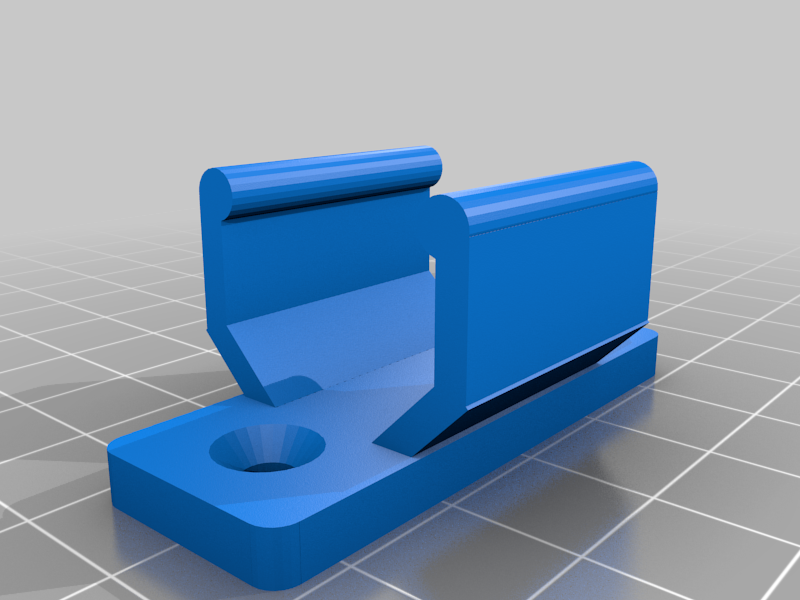 Free 3D file parametric pole holder・3D printing design to download・Cults