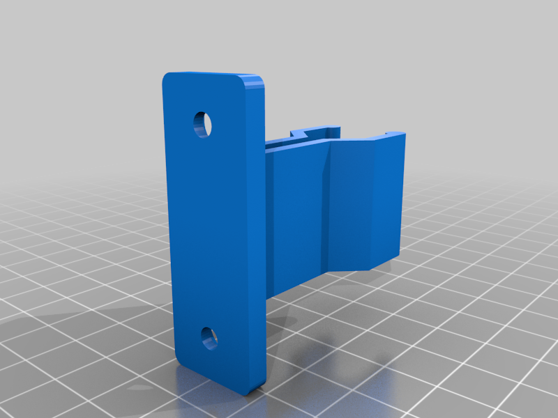 Free 3D file parametric pole holder・3D printing design to download・Cults