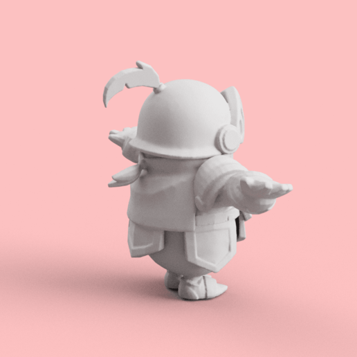 Descargar archivo STL FALL GUYS: ULTIMATE KNOCKOUT MEDIEVAL SKIN ...