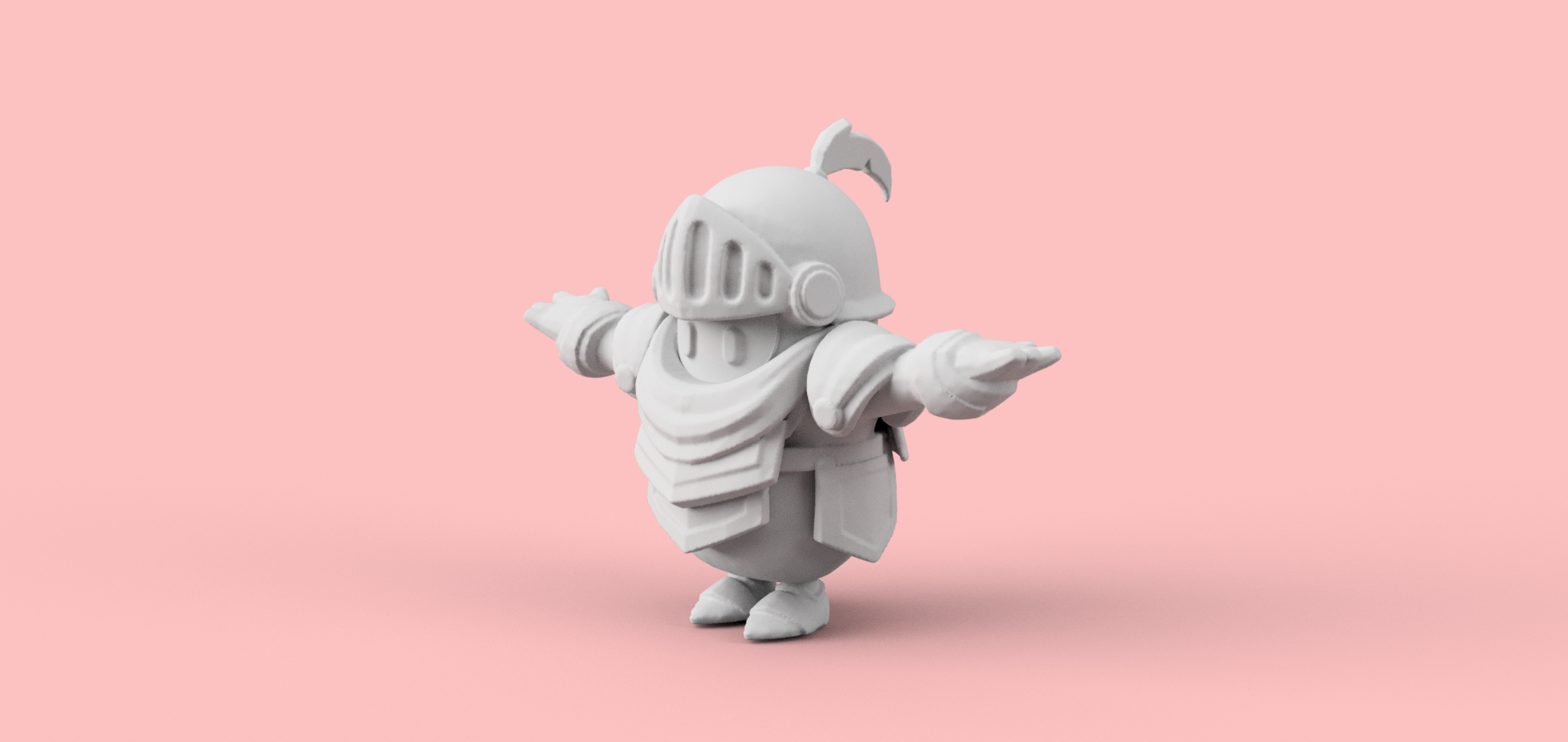 Descargar archivo STL FALL GUYS: ULTIMATE KNOCKOUT MEDIEVAL SKIN ...