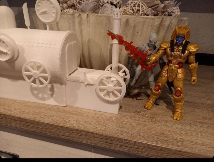 STL file Power Rangers Finsters Monster-Matic 🦸・Model to download and ...