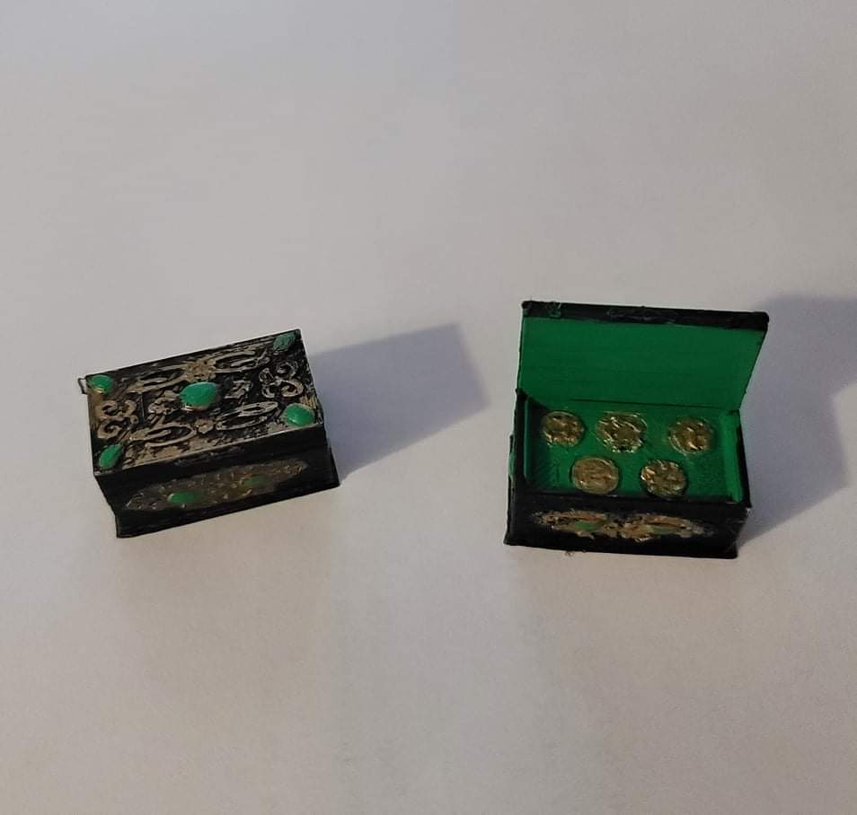 STL file Power Rangers Lightning Collection Goldar´s Power Coin Box・3D ...