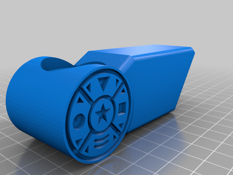 Fichier STL gratuit Power Rangers Zeo Blue Tonfa pour le cosplay 👽 ...