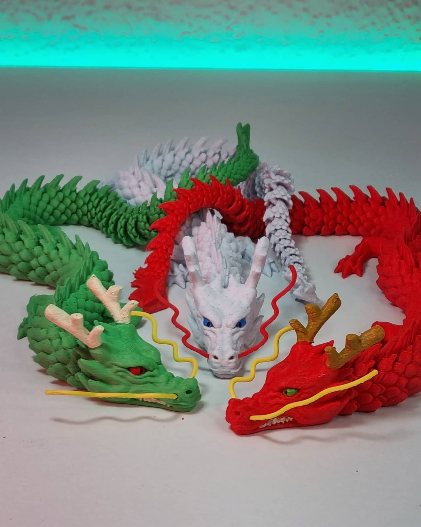 3d Origami Chinese Dragon