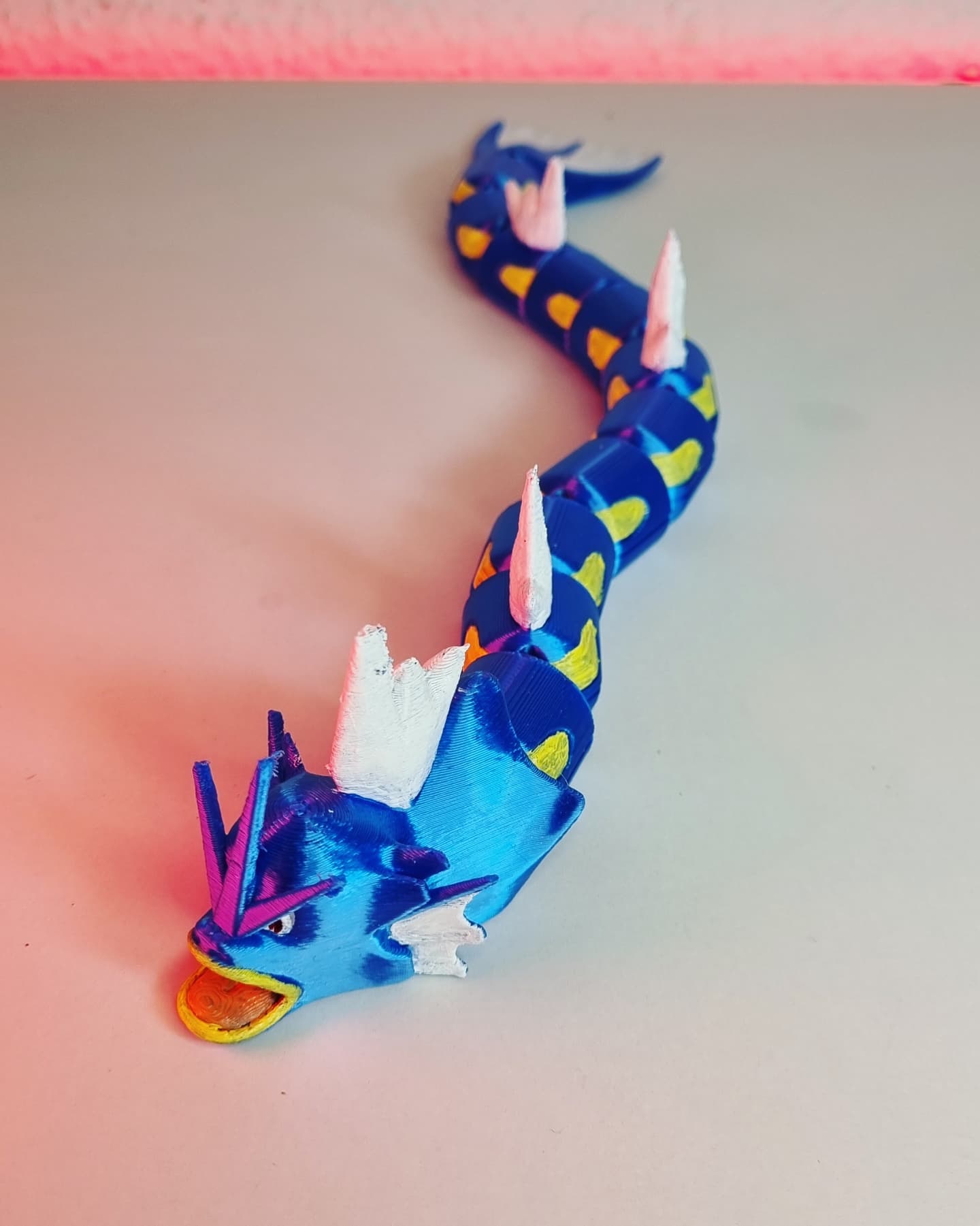 3D printing Articulated Gyarados・Cults