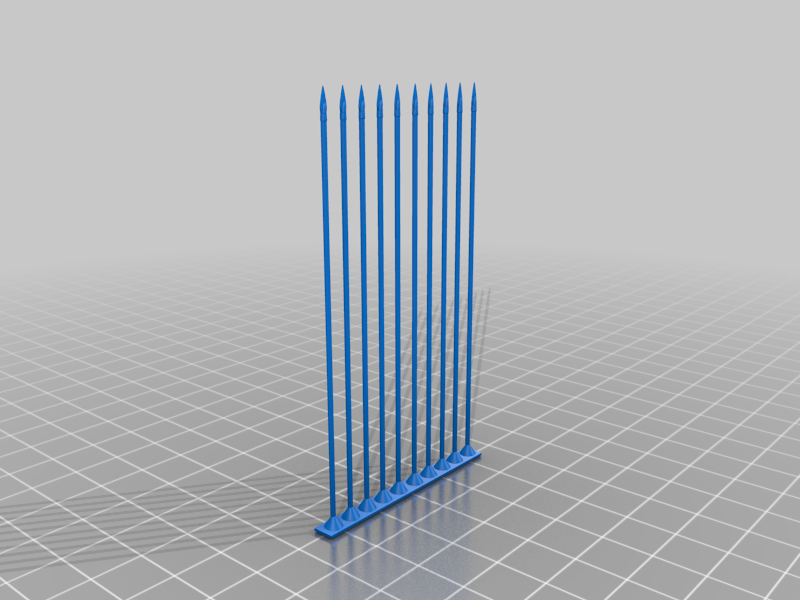 Free 3D file Pikes for 28mm miniatures・3D printing template to download ...