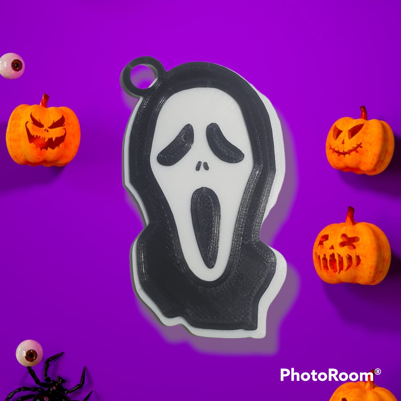 STL file Ghostface key ring・Design to download and 3D print・Cults