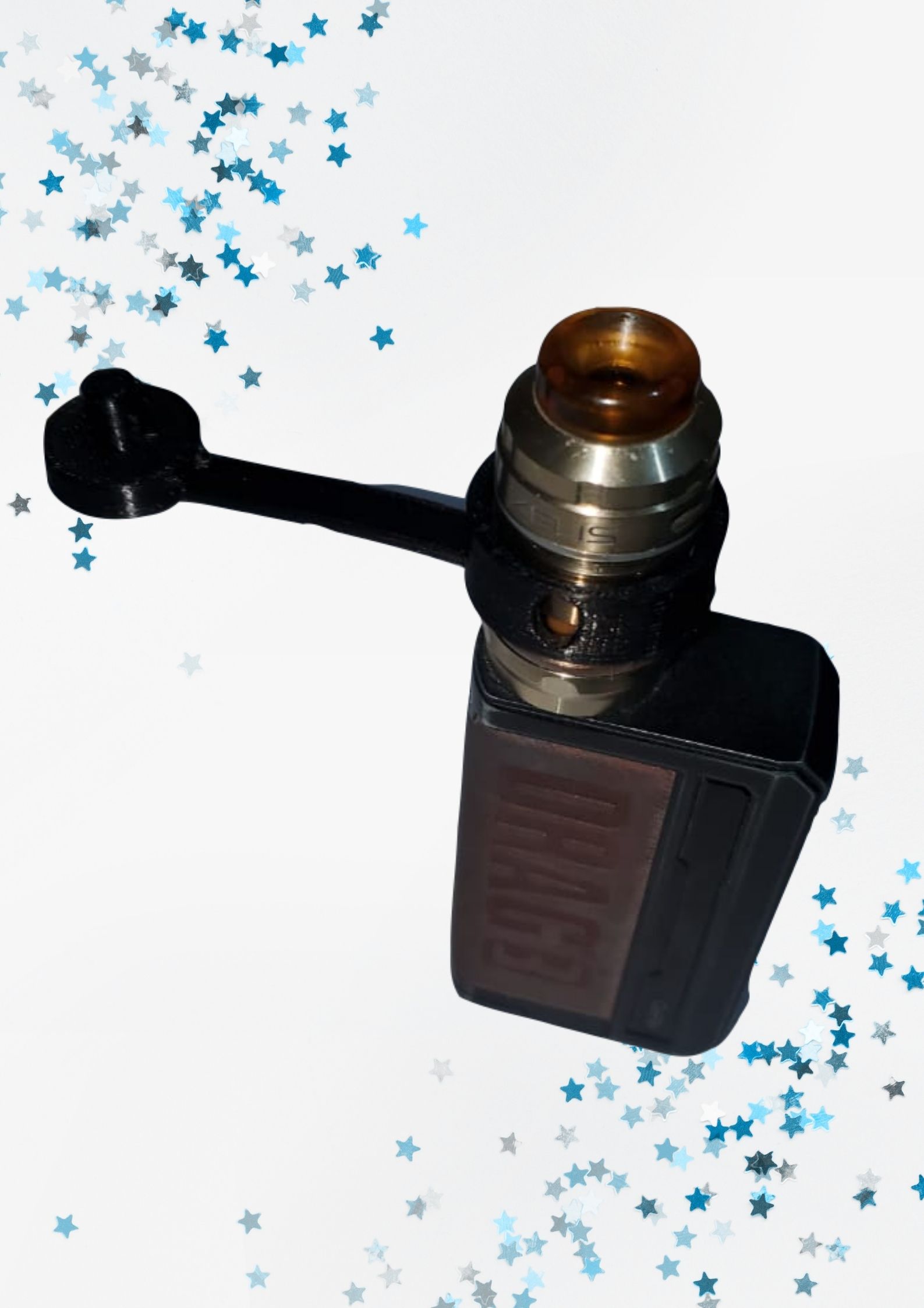 STL file vaper drag 3 protector / Vape mod sleeve and tank cover with ...