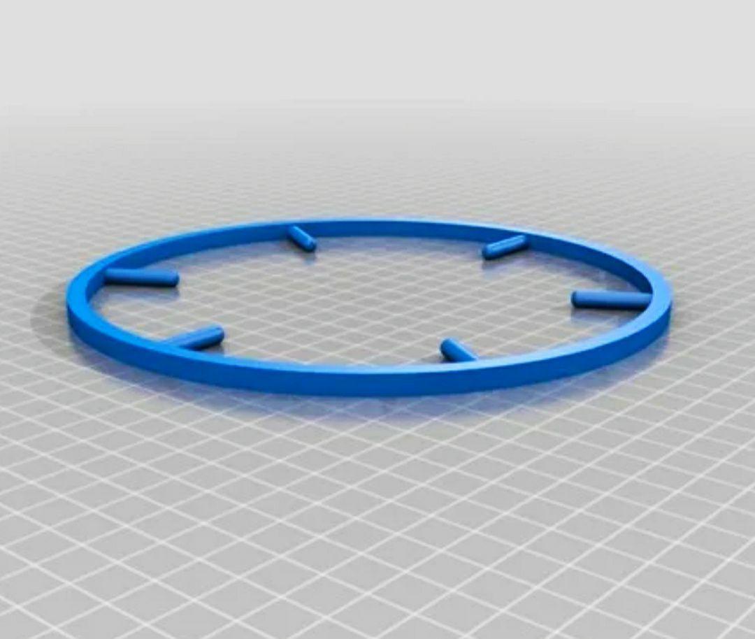 Archivo STL Disco giratorio abierto, manuales de superficie de apoyo de ...