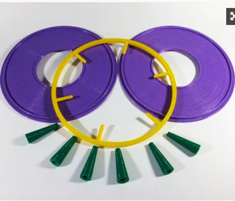 STL file Open rotating disk, support surface manuals for photogrammetry ...