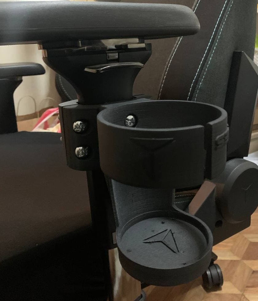 STL file Secretlab Cup Holder 🥼・3D printer model to download・Cults