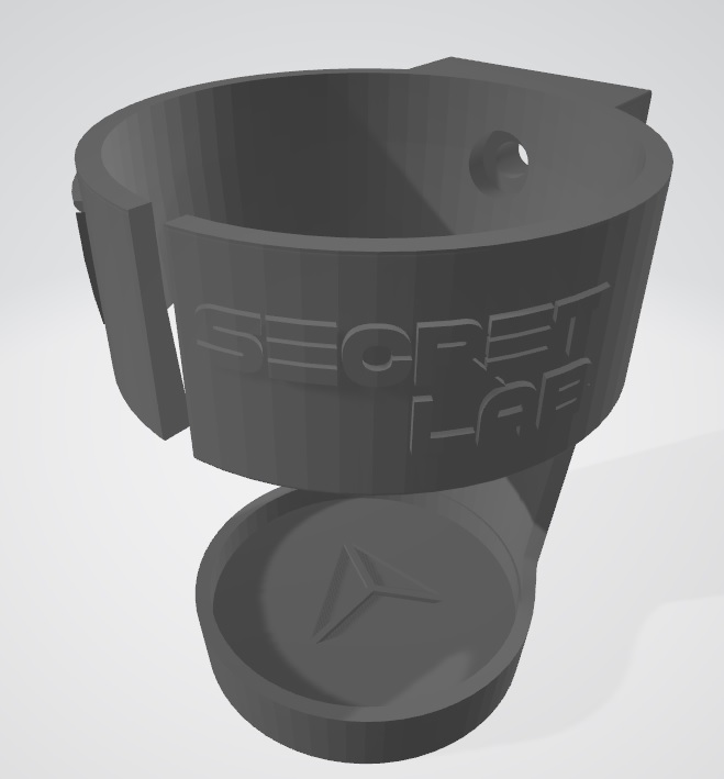 STL file Secretlab Cup Holder 🥼・3D printer model to download・Cults