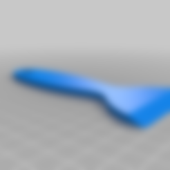 Download free STL file Build Plate Scraper 2.0 • 3D printable object ...