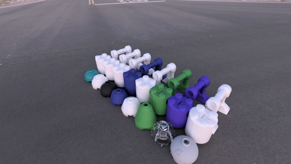 STL-Datei R2 Through R9 Astromech Droids (not Lego) (Reupload) 🤖 ...