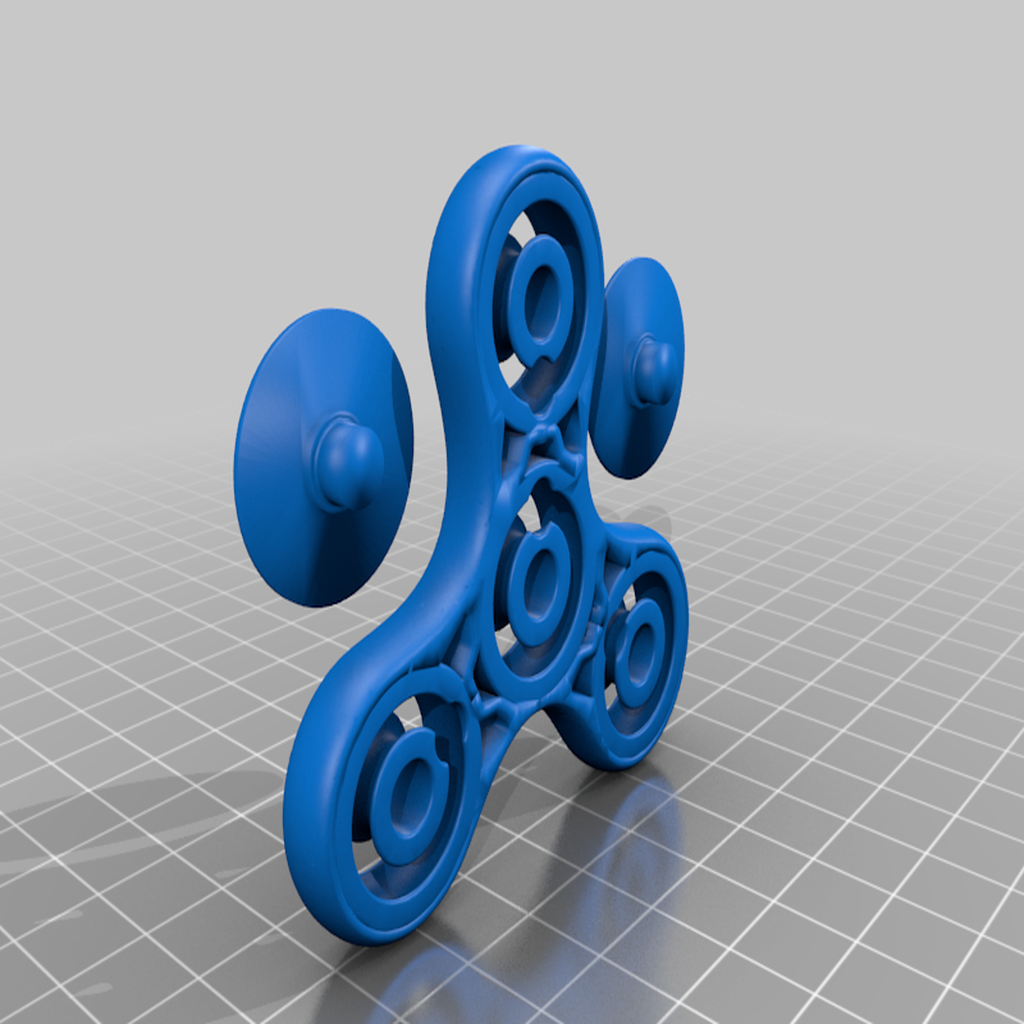 Download free OBJ file 636 6mm BB Bearing Fidget Spinner • Design to 3D ...