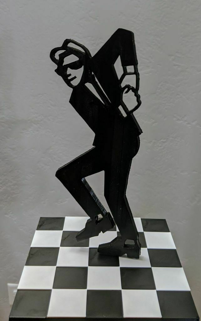 Free 3D file Ska 2-Tone Rude Boy Skanker 👦・3D printing model to ...