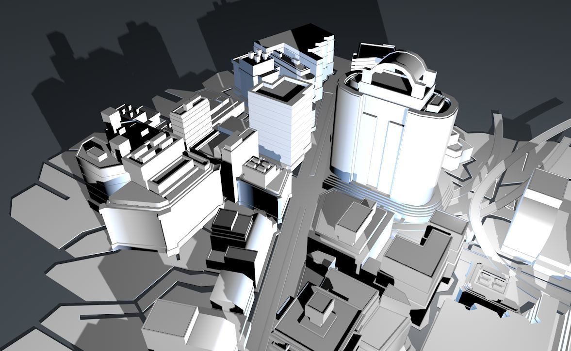 Free STL file City・3D printing idea to download・Cults