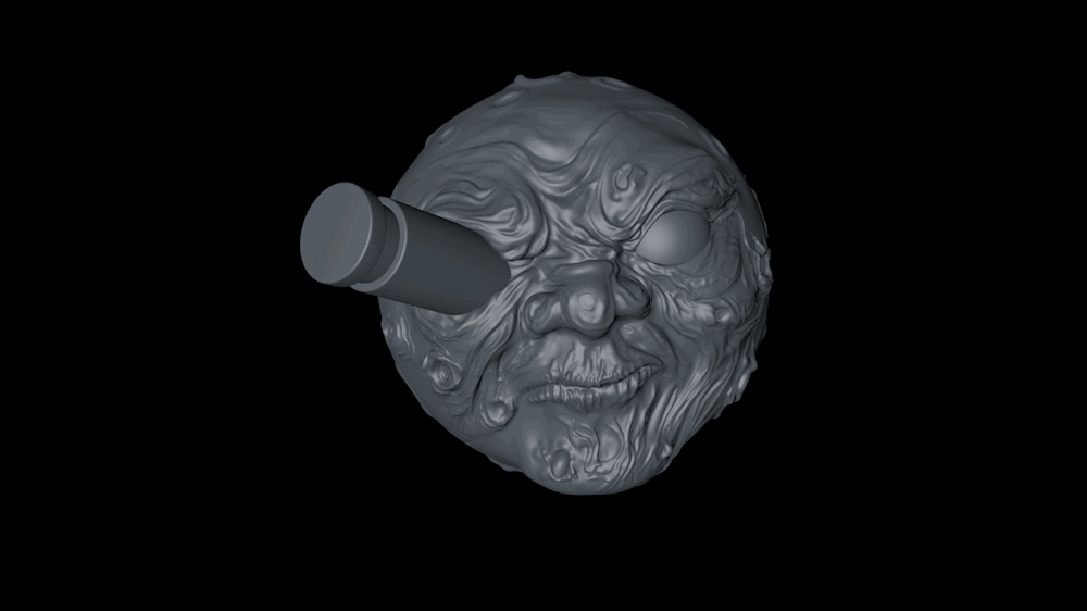 Free STL file The ball in the moon・3D printable model to download・Cults