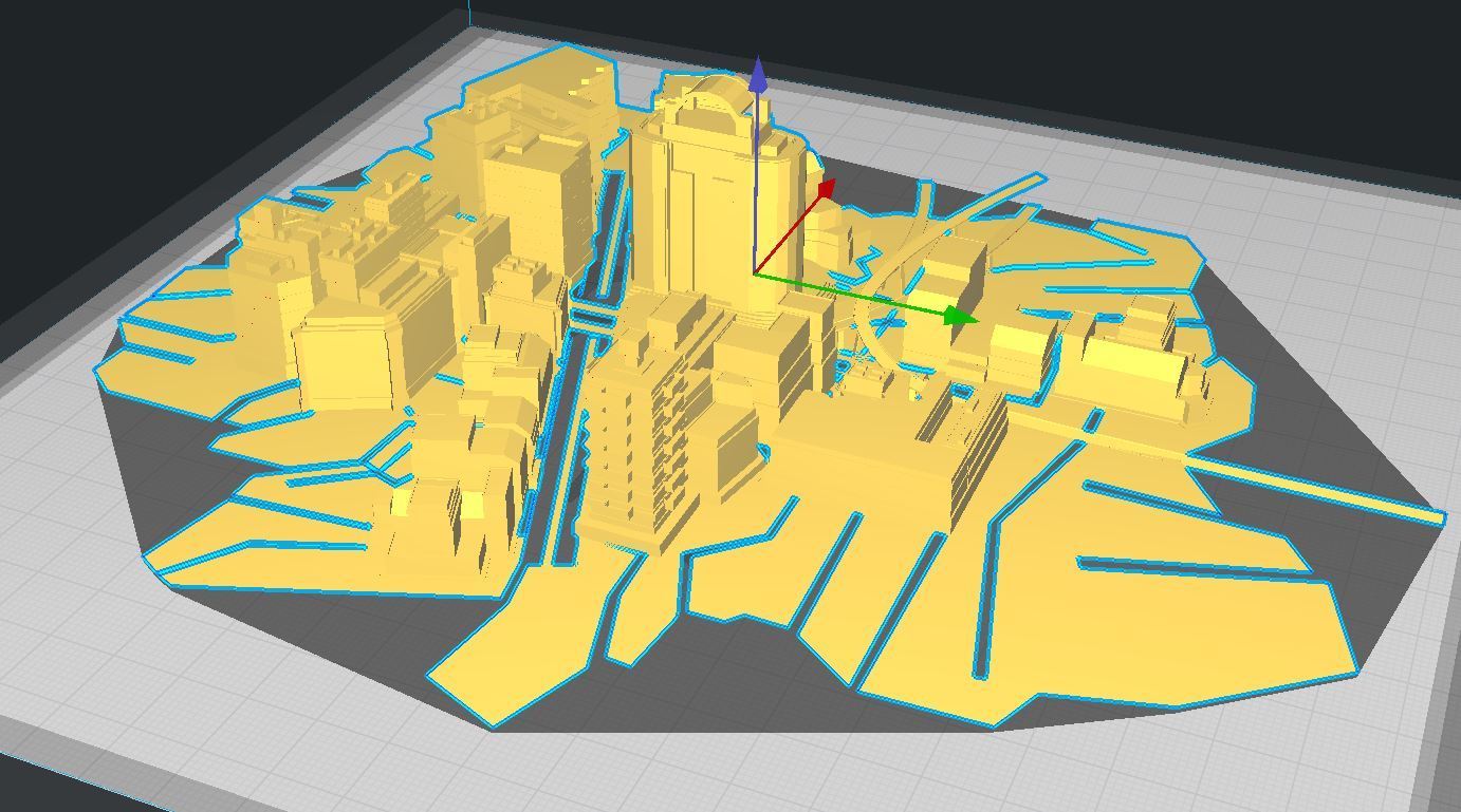 Free STL file City・3D printing idea to download・Cults