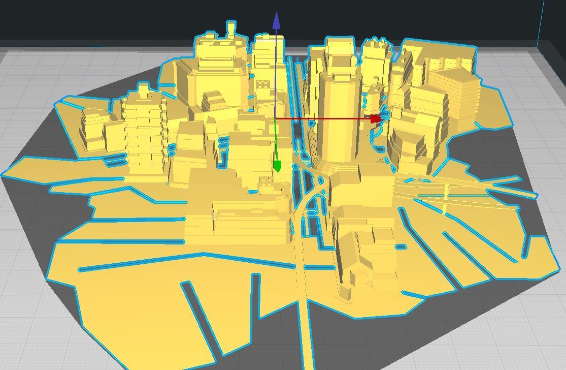 Free STL file City・3D printing idea to download・Cults