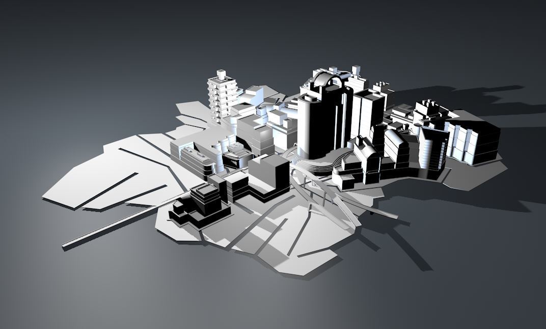Free STL file City・3D printing idea to download・Cults