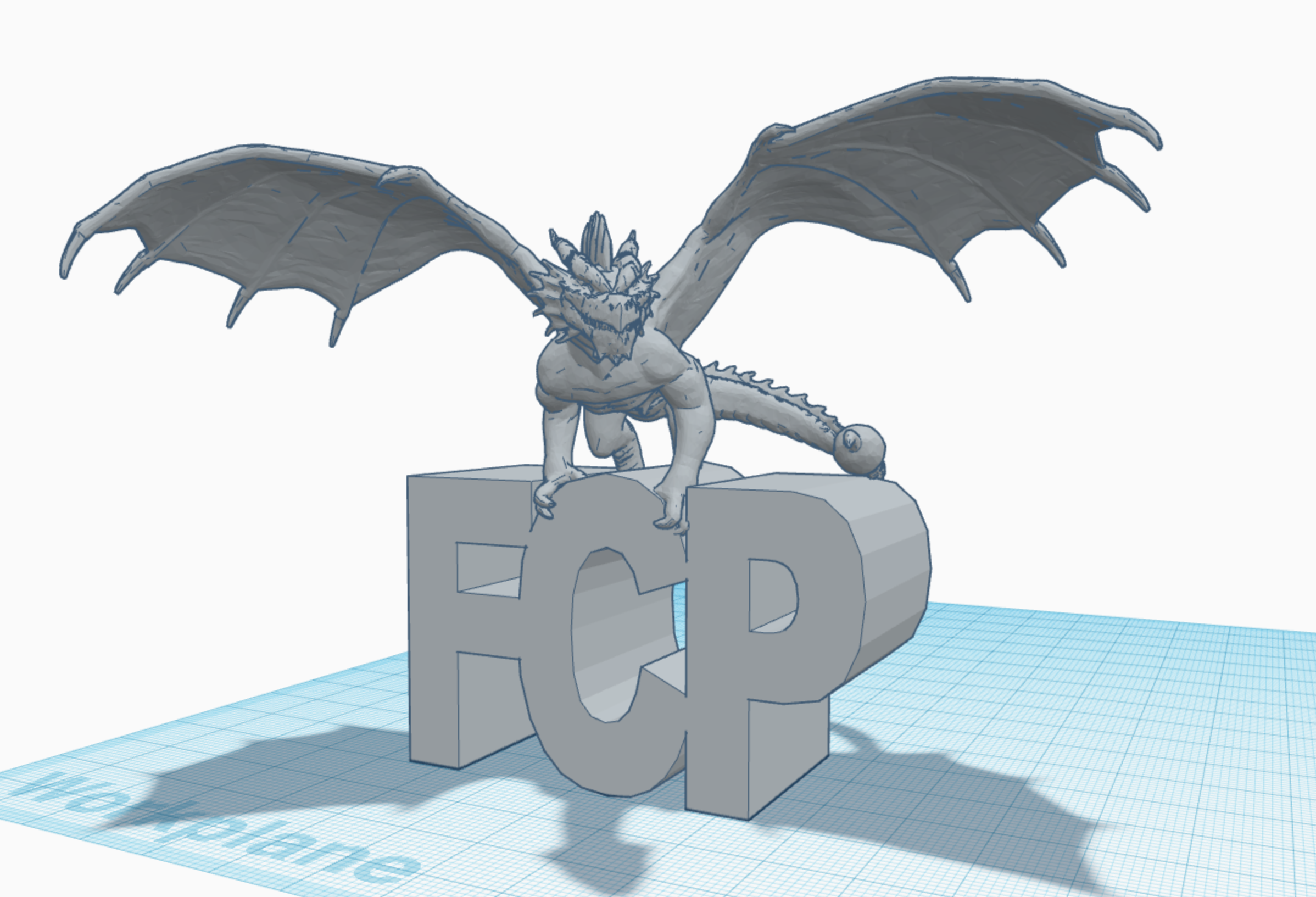 STL file FCP Dragon・Model to download and 3D print・Cults