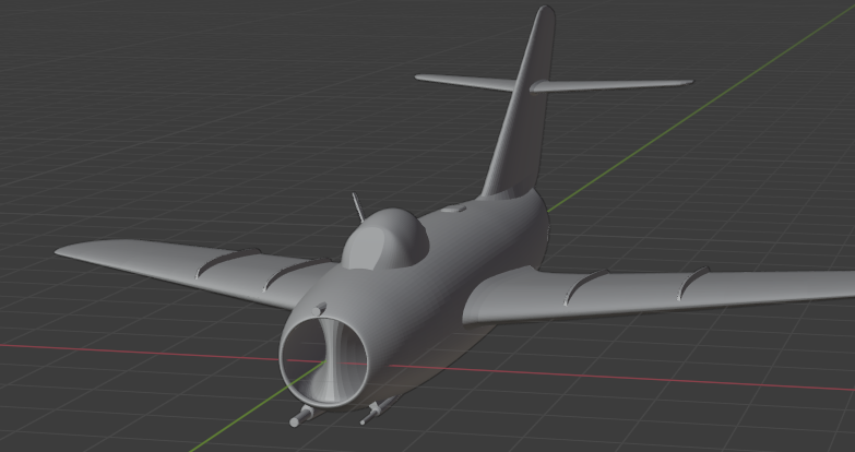 Free STL file Mikoyan-Gurevich MiG-15・3D printable model to download・Cults