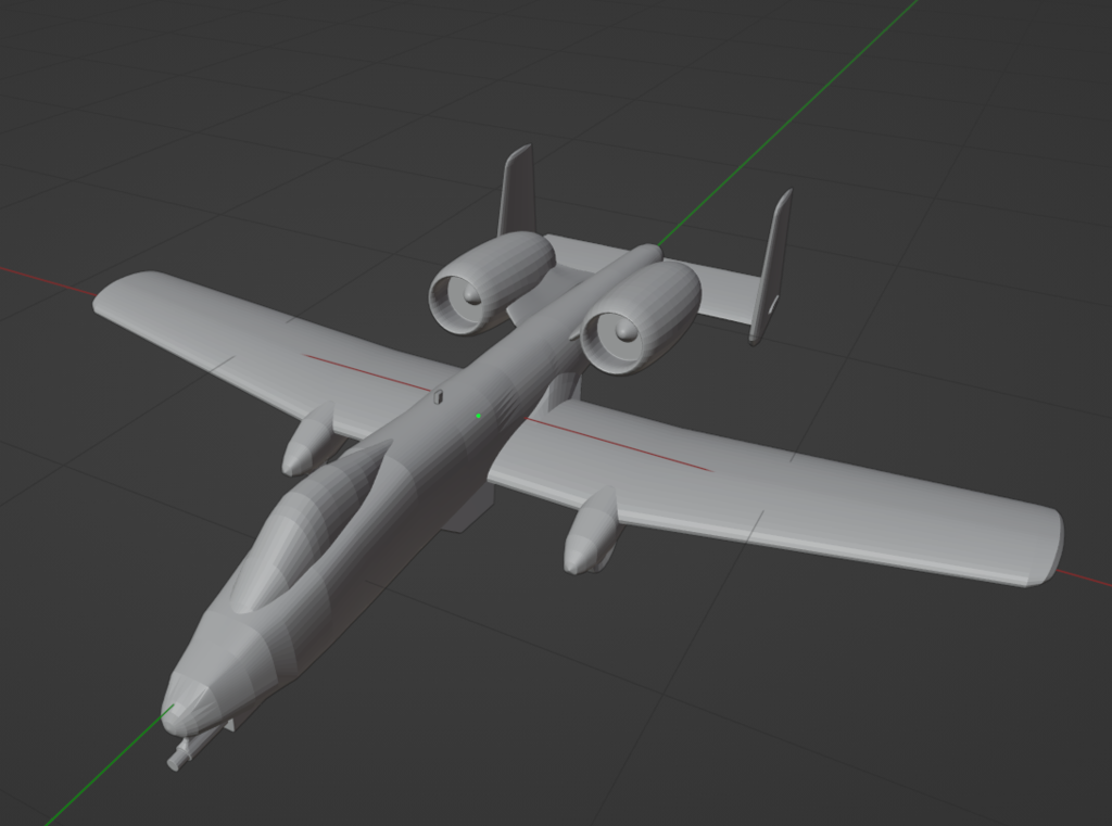 Free STL file Fairchild Republic A-10A Thunderbolt II ⚡・3D printing ...