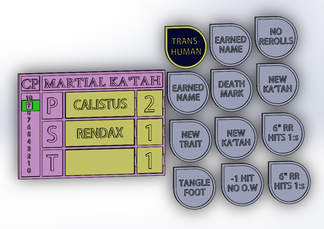 STL file Adeptus Custodes game aid ⚔・3D print design to download・Cults