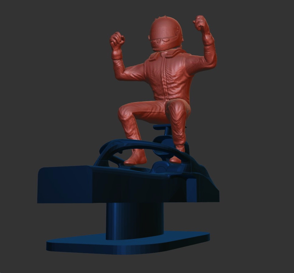 STL file F1 Champion 2021, Driver, Helmet, Figure, Max・3D printable ...