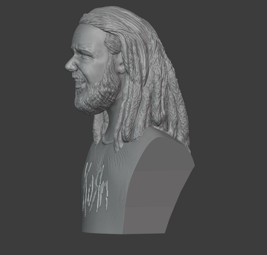 STL file JONATHAN DAVIS (KORN)・3D printing idea to download・Cults