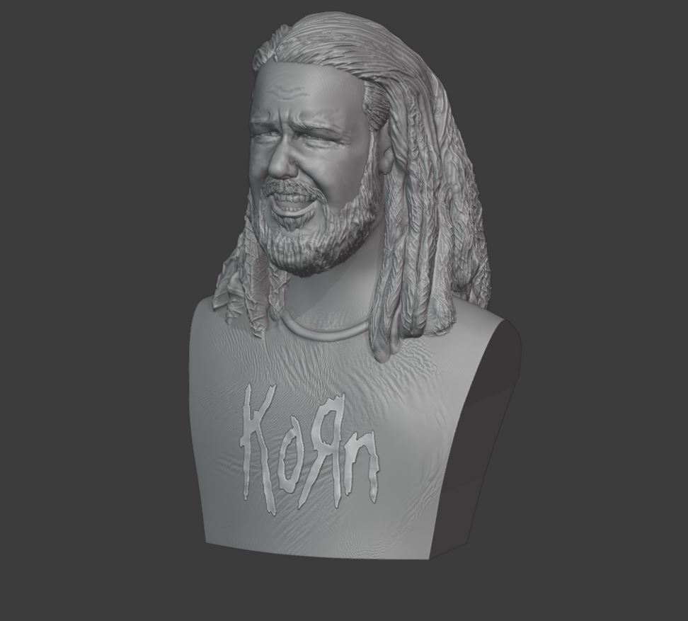 STL file JONATHAN DAVIS (KORN)・3D printing idea to download・Cults