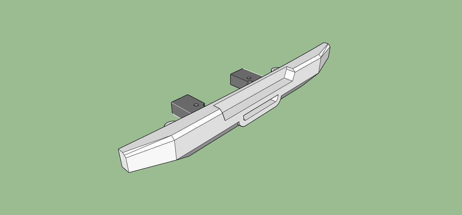 STL file rear bumpers JK or JL・3D printing template to download・Cults