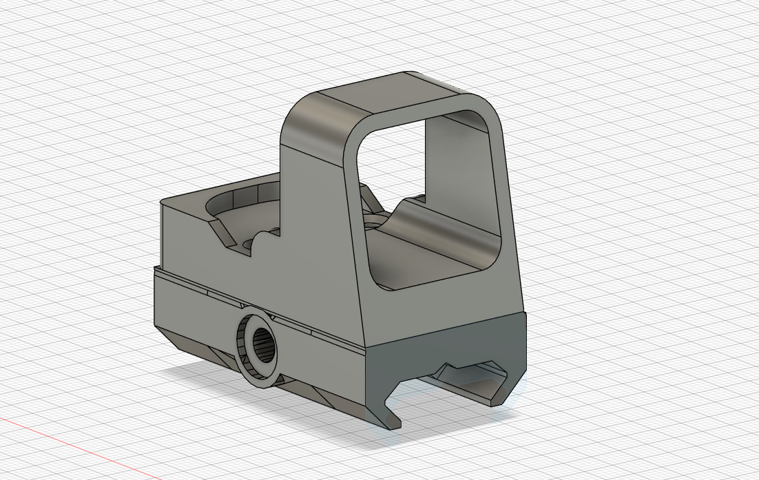 STL file AIRSOFT DUMMY RMR SIGHT WITH MOUNT・Model to download and 3D ...