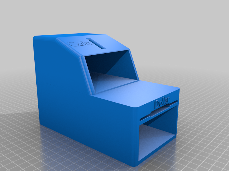 Free 3D file Kids Coin and Dollar Bank・3D printing idea to download・Cults