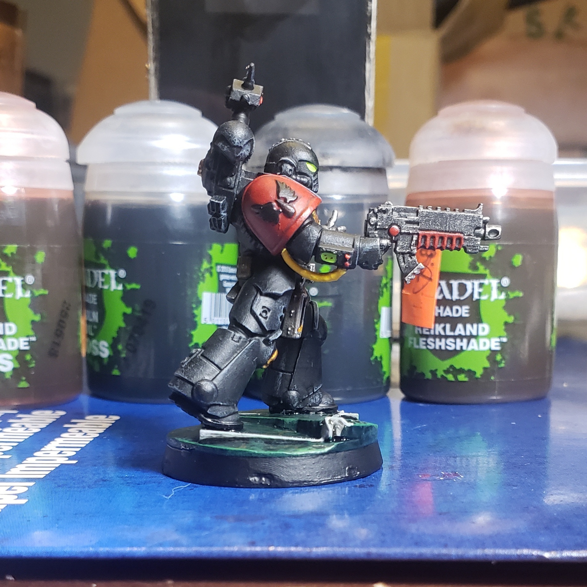 3D printed Primaris Poseable Marine V2 • made with Sonic Mini・Cults