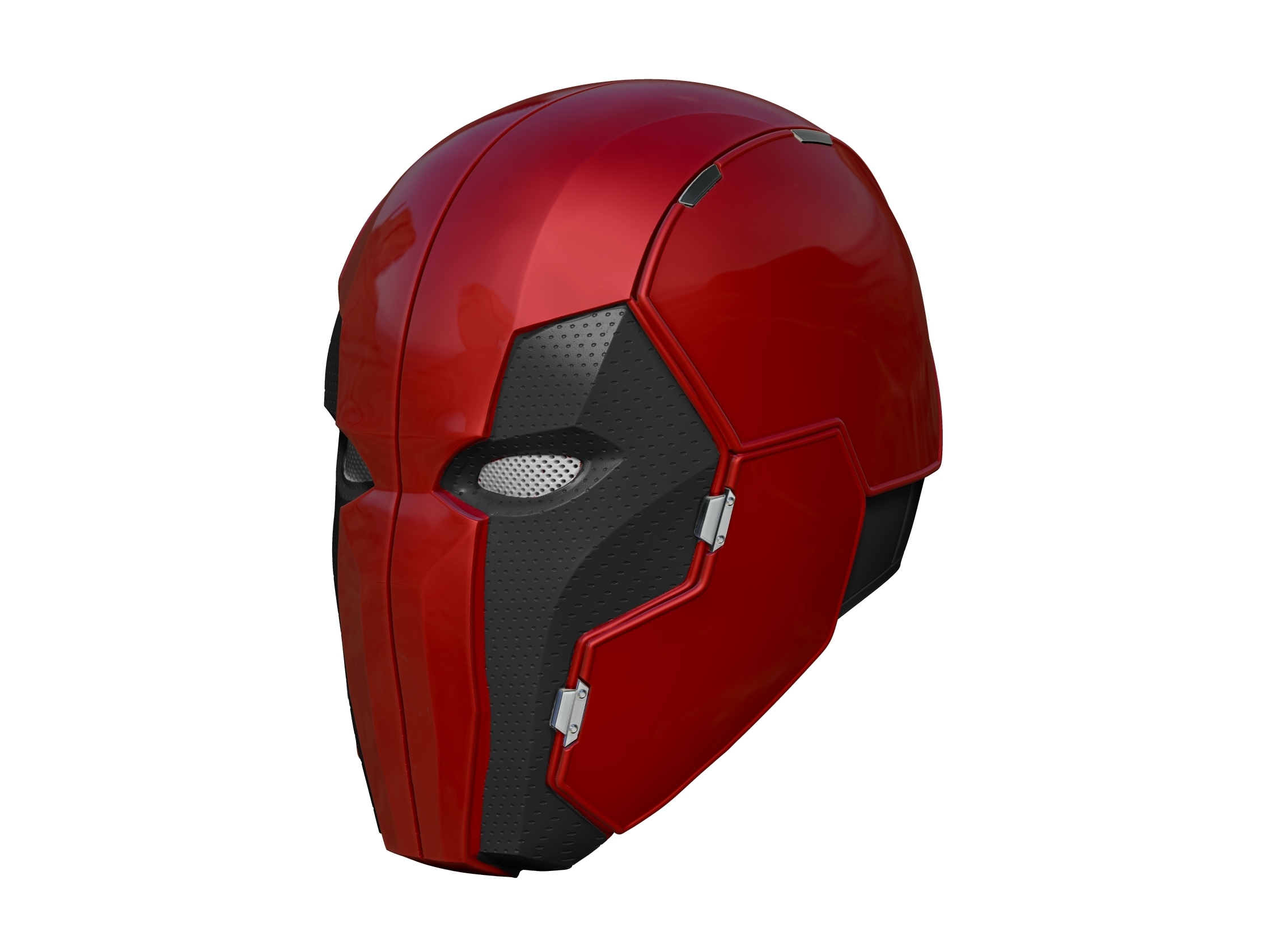 STL file Red Hood Injustice 2 Jason Todd Mask Helmet Cosplay 3D Print ...