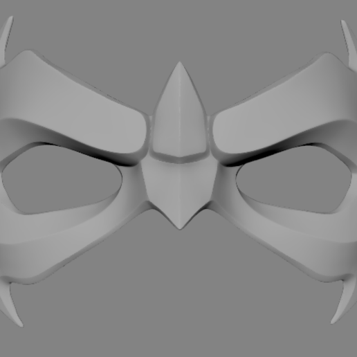 Download OBJ file Robin Mask 3D Print Cosplay Model • Template to 3D ...