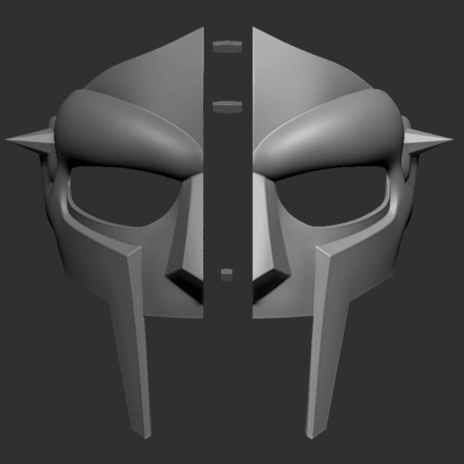 Download OBJ file MF Doom Mask 3D Print ready • Object to 3D print ・ Cults