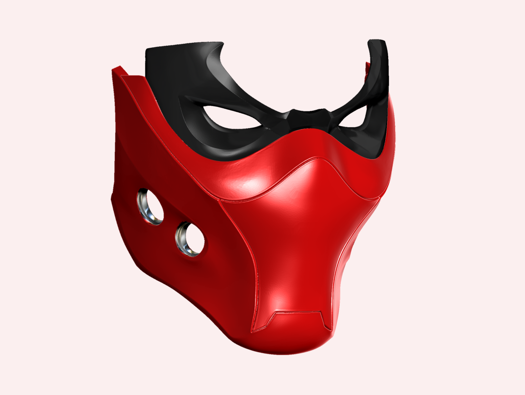 STL file DC - Red Hood Outaw Cosplay 3D fan art mask 🎨・3D print object ...