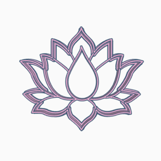 Download STL file cutterhead lotus flower • 3D printer template ・ Cults