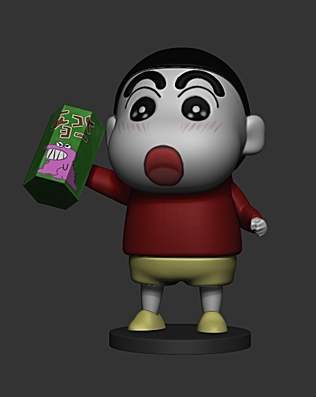 Archivo STL gratis Shin Chan Cookies・Plan de la impresora 3D para ...