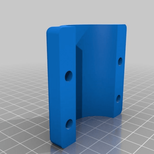 Download free STL file Velocitek Speedpuck Mount for Gennaker Pole • 3D ...