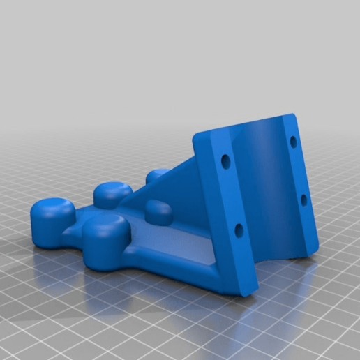 Download free STL file Velocitek Speedpuck Mount for Gennaker Pole • 3D ...